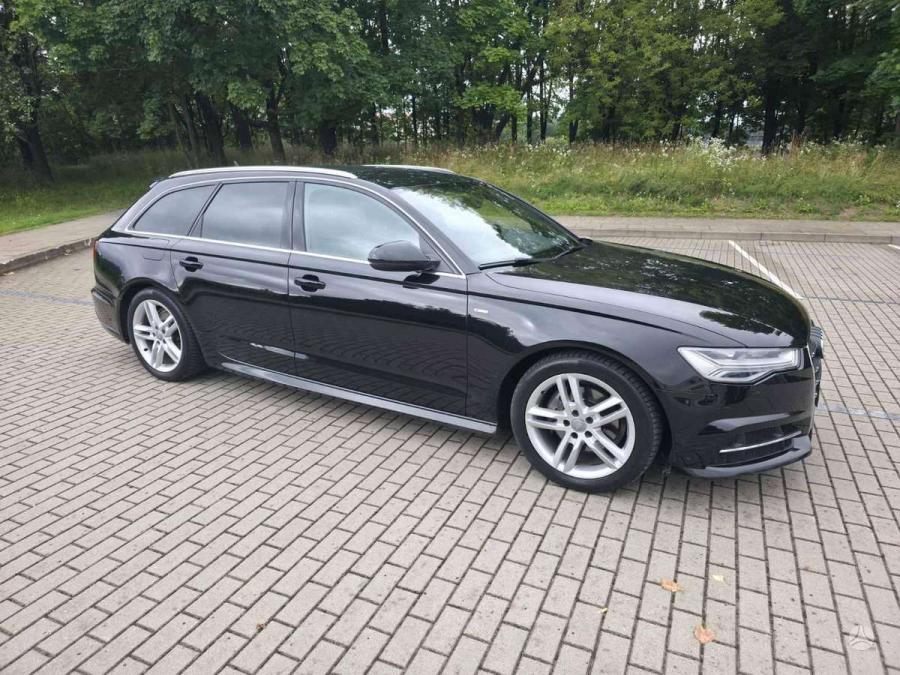 Black Audi A6 2017 in Vilnius, with an engine capacity of 2.00 L and mileage of 260 thousand km for 13900 €, photo 11 on AUTOMOTO.COM.LV