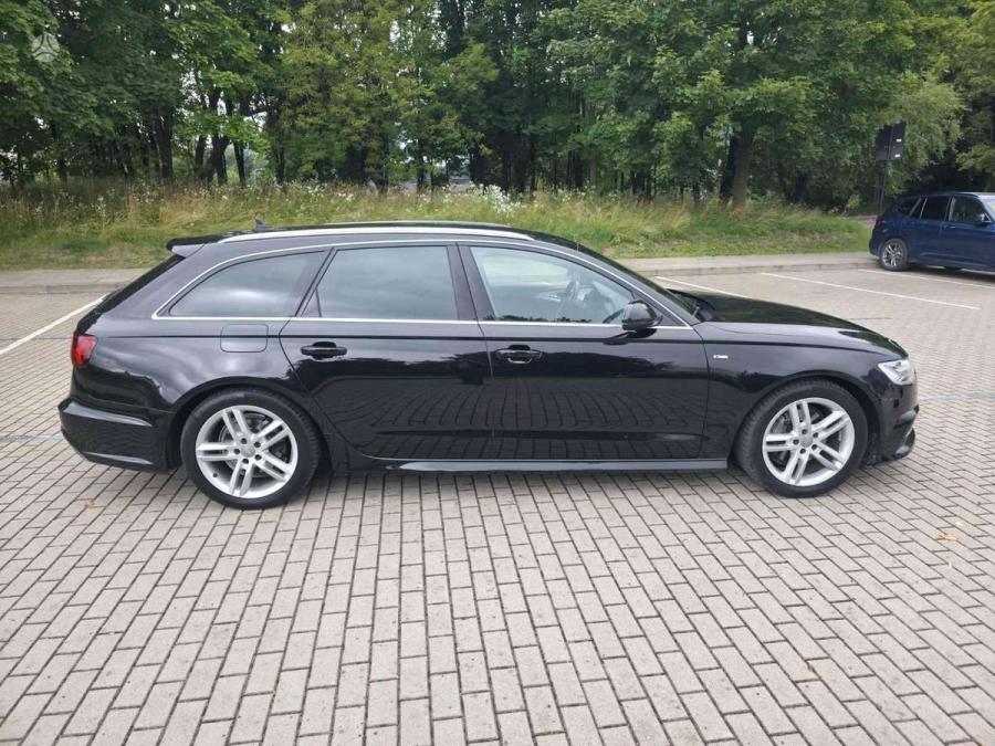 Black Audi A6 2017 in Vilnius, with an engine capacity of 2.00 L and mileage of 260 thousand km for 13900 €, photo 12 on AUTOMOTO.COM.LV