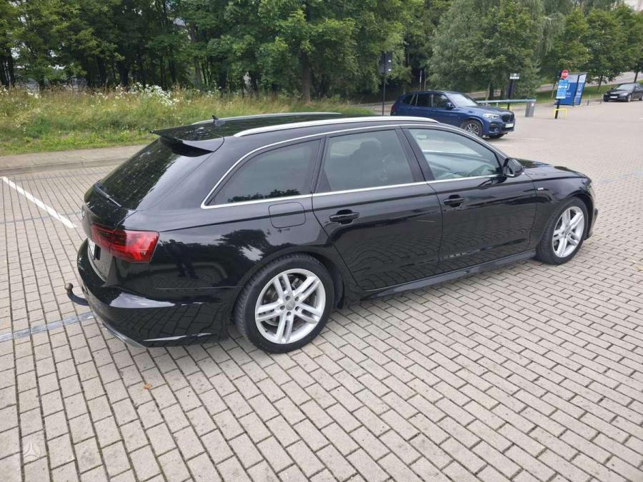Black Audi A6 2017 in Vilnius, with an engine capacity of 2.00 L and mileage of 260 thousand km for 13900 €, photo 13 on AUTOMOTO.COM.LV