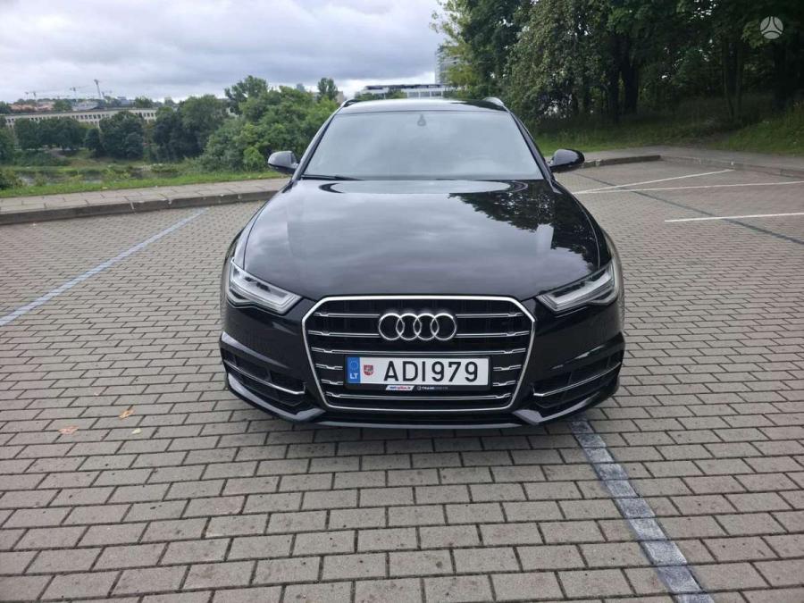 Black Audi A6 2017 in Vilnius, with an engine capacity of 2.00 L and mileage of 260 thousand km for 13900 €, photo 16 on AUTOMOTO.COM.LV