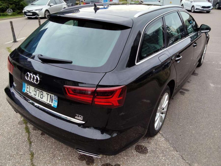Black Audi A6 2017 in Vilnius, with an engine capacity of 1.97 L and mileage of 290 thousand km for 11300 €, photo 4 on AUTOMOTO.COM.LV