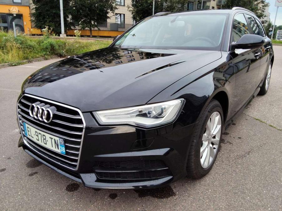 Black Audi A6 2017 in Vilnius, with an engine capacity of 1.97 L and mileage of 290 thousand km for 11300 €, photo 6 on AUTOMOTO.COM.LV