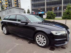 Black Audi A6 2017 in Vilnius, with an engine capacity of 1.97 L and mileage of 290 thousand km for 11300 €, photo 8 on AUTOMOTO.COM.LV