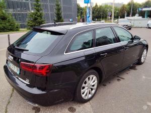 Black Audi A6 2017 in Vilnius, with an engine capacity of 1.97 L and mileage of 290 thousand km for 11300 €, photo 10 on AUTOMOTO.COM.LV