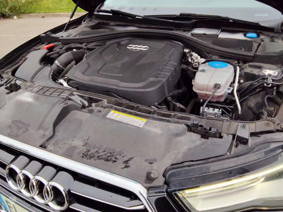 Black Audi A6 2017 in Vilnius, with an engine capacity of 1.97 L and mileage of 290 thousand km for 11300 €, photo 23 on AUTOMOTO.COM.LV