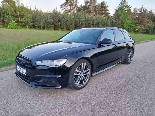 Black Audi A6 2017 in Kaisiadorys, with an engine capacity of 1.97 L and mileage of 302 thousand km for 15250 €, photo 1 on AUTOMOTO.COM.LV