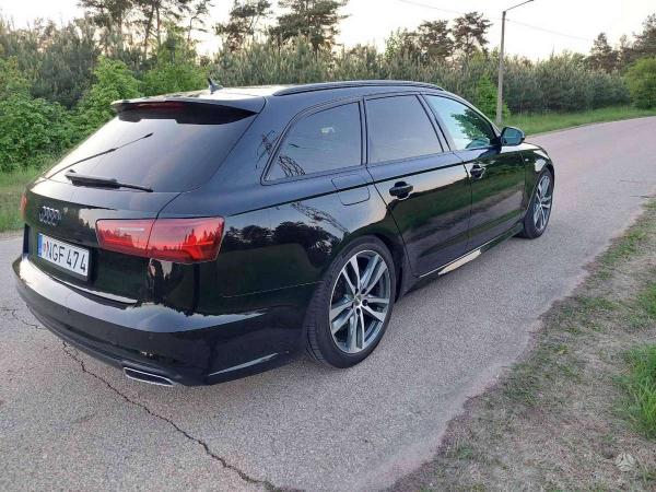 Black Audi A6 2017 in Kaisiadorys, with an engine capacity of 1.97 L and mileage of 302 thousand km for 15250 €, photo 5 on AUTOMOTO.COM.LV