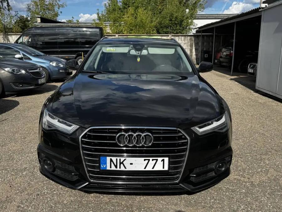 Black Audi A6 2017 in Daugavpils, with an engine capacity of 3.00 L and mileage of 238 thousand km for 15900 €, photo 3 on AUTOMOTO.COM.LV