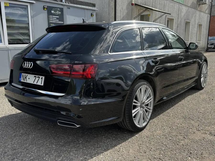Black Audi A6 2017 in Daugavpils, with an engine capacity of 3.00 L and mileage of 238 thousand km for 15900 €, photo 7 on AUTOMOTO.COM.LV