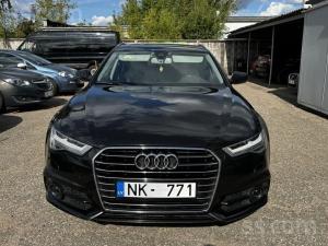 Black Audi A6 2017 in Daugavpils, with an engine capacity of 3.00 L and mileage of 0 thousand km for 15900 €, photo 3 on AUTOMOTO.COM.LV