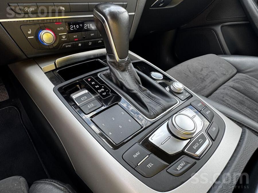 Black Audi A6 2017 in Daugavpils, with an engine capacity of 3.00 L and mileage of 0 thousand km for 15900 €, photo 20 on AUTOMOTO.COM.LV