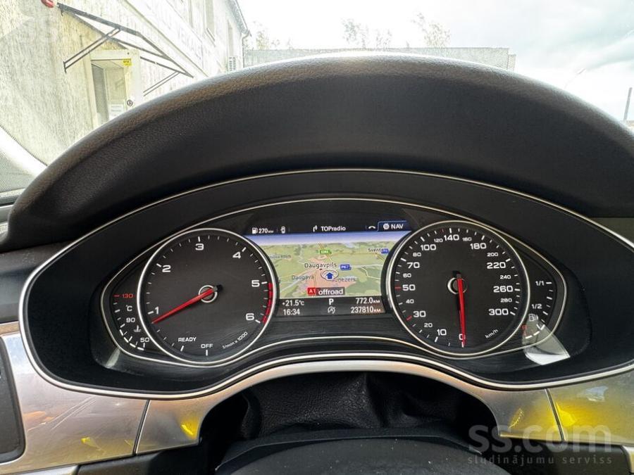 Black Audi A6 2017 in Daugavpils, with an engine capacity of 3.00 L and mileage of 0 thousand km for 15900 €, photo 23 on AUTOMOTO.COM.LV