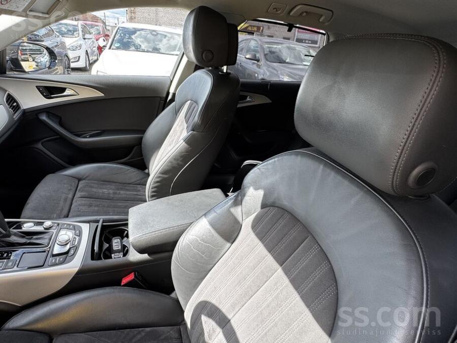 Black Audi A6 2017 in Daugavpils, with an engine capacity of 3.00 L and mileage of 0 thousand km for 15900 €, photo 25 on AUTOMOTO.COM.LV