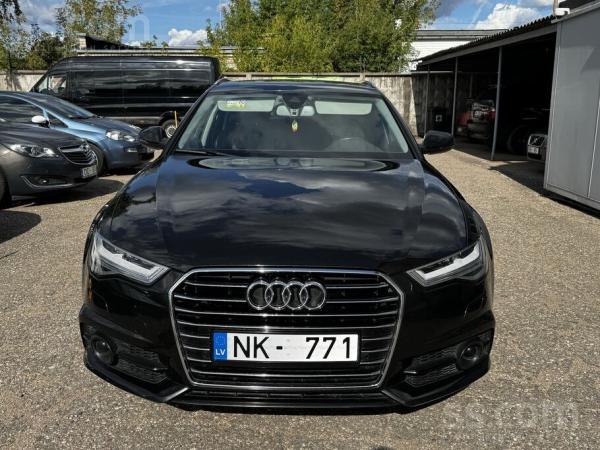 Black Audi A6 2017 in Daugavpils, with an engine capacity of 3.00 L and mileage of 0 thousand km for 15900 €, photo 2 on AUTOMOTO.COM.LV