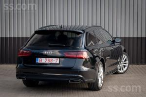 Black Audi A6 2017 in Talsi, with an engine capacity of 3.00 L and mileage of 233 thousand km for 14950 €, photo 8 on AUTOMOTO.COM.LV