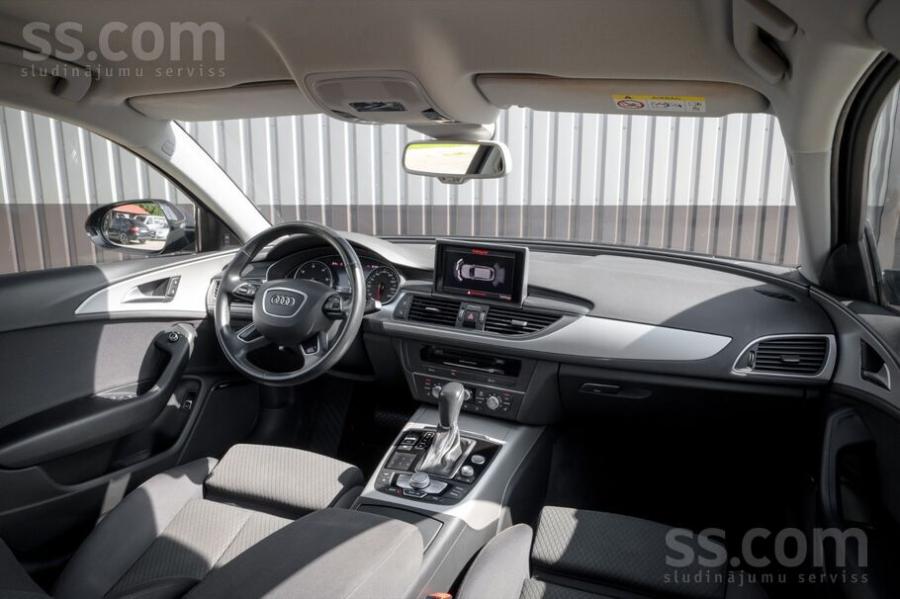 Black Audi A6 2017 in Talsi, with an engine capacity of 3.00 L and mileage of 233 thousand km for 14950 €, photo 9 on AUTOMOTO.COM.LV