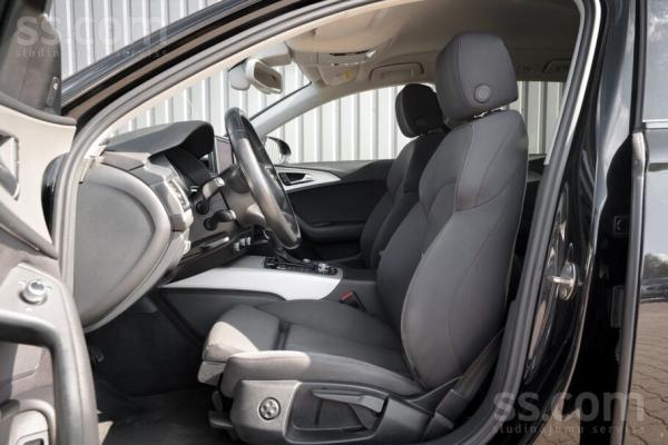 Black Audi A6 2017 in Talsi, with an engine capacity of 3.00 L and mileage of 233 thousand km for 14950 €, photo 9 on AUTOMOTO.COM.LV