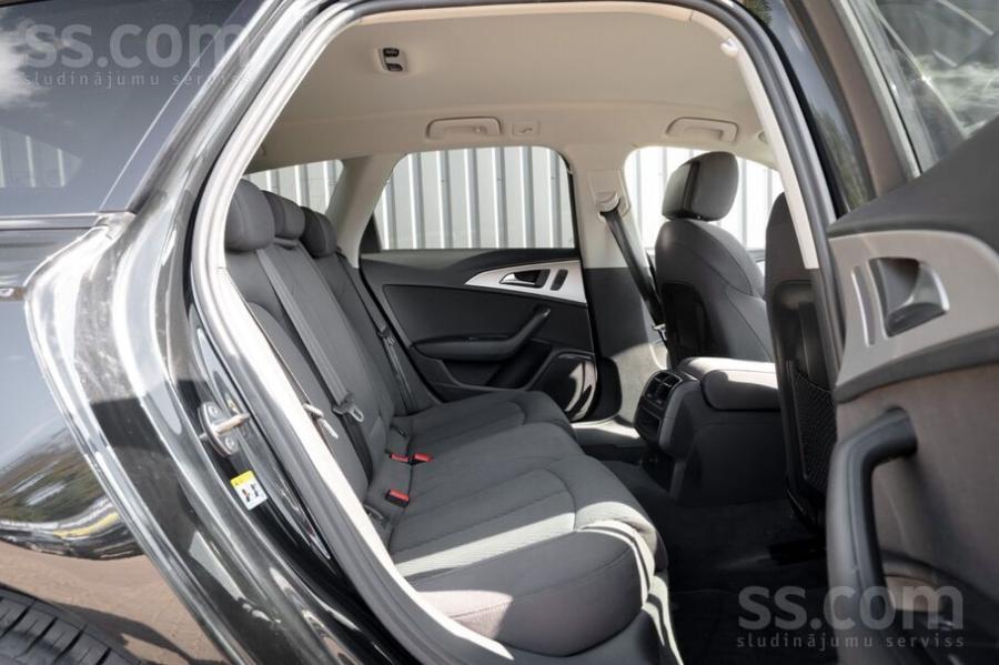 Black Audi A6 2017 in Talsi, with an engine capacity of 3.00 L and mileage of 233 thousand km for 14950 €, photo 12 on AUTOMOTO.COM.LV
