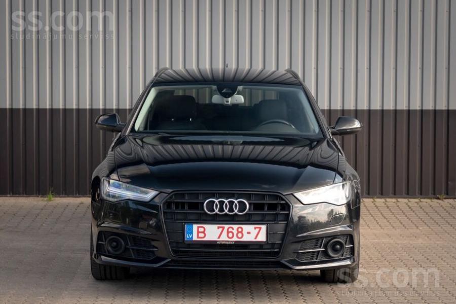 Black Audi A6 2017 in Talsi, with an engine capacity of 3.00 L and mileage of 233 thousand km for 14950 €, photo 3 on AUTOMOTO.COM.LV