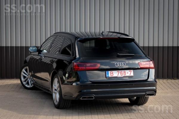 Black Audi A6 2017 in Talsi, with an engine capacity of 3.00 L and mileage of 233 thousand km for 14950 €, photo 4 on AUTOMOTO.COM.LV