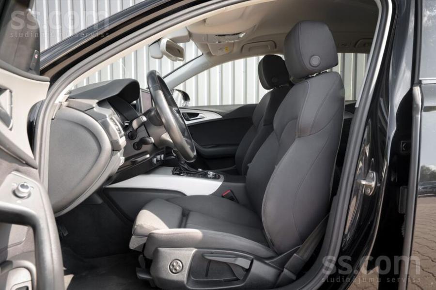Black Audi A6 2017 in Talsi, with an engine capacity of 3.00 L and mileage of 233 thousand km for 14950 €, photo 10 on AUTOMOTO.COM.LV