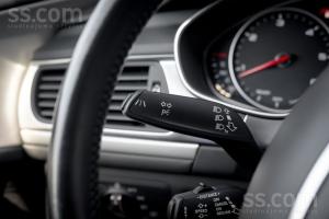 Black Audi A6 2017 in Talsi, with an engine capacity of 3.00 L and mileage of 233 thousand km for 14950 €, photo 18 on AUTOMOTO.COM.LV