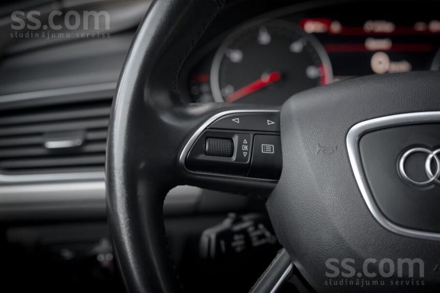 Black Audi A6 2017 in Talsi, with an engine capacity of 3.00 L and mileage of 233 thousand km for 14950 €, photo 20 on AUTOMOTO.COM.LV