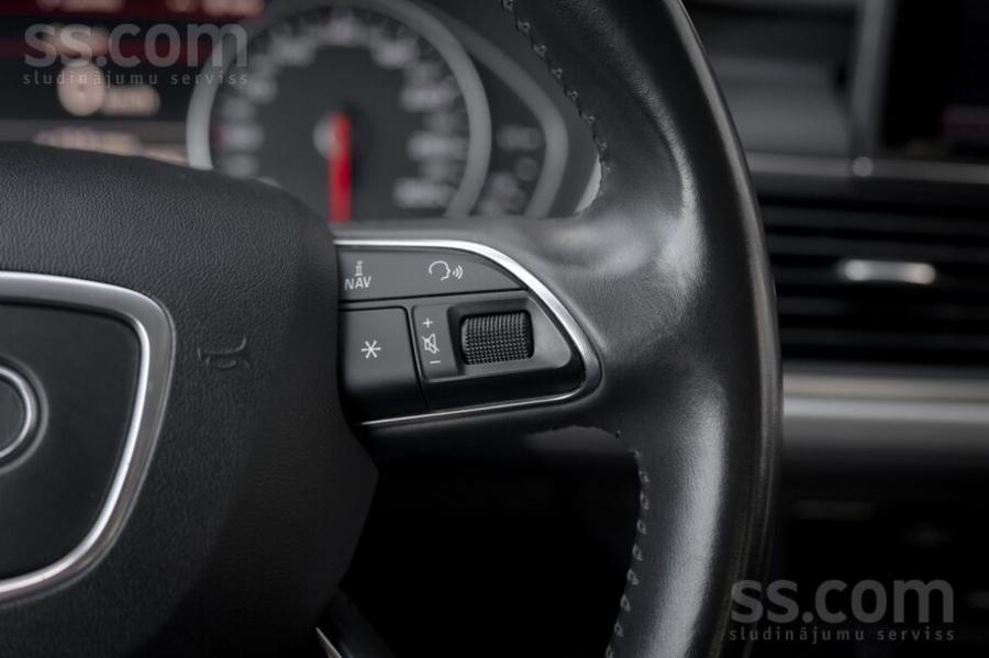 Black Audi A6 2017 in Talsi, with an engine capacity of 3.00 L and mileage of 233 thousand km for 14950 €, photo 22 on AUTOMOTO.COM.LV