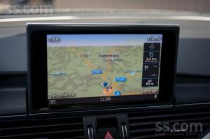 Black Audi A6 2017 in Talsi, with an engine capacity of 3.00 L and mileage of 233 thousand km for 14950 €, photo 24 on AUTOMOTO.COM.LV