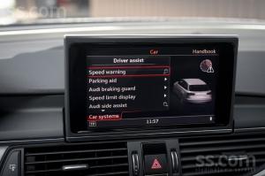 Black Audi A6 2017 in Talsi, with an engine capacity of 3.00 L and mileage of 233 thousand km for 14950 €, photo 25 on AUTOMOTO.COM.LV