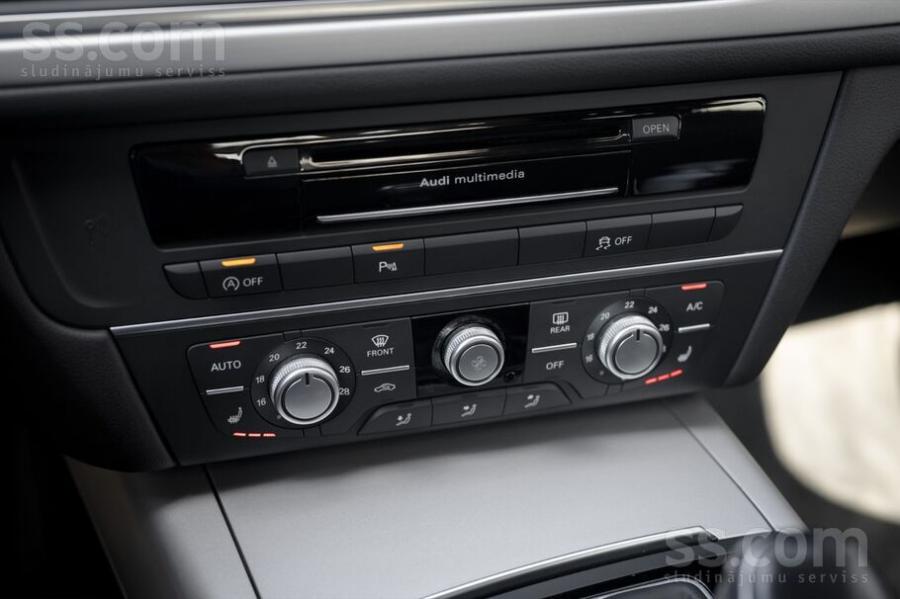 Black Audi A6 2017 in Talsi, with an engine capacity of 3.00 L and mileage of 233 thousand km for 14950 €, photo 28 on AUTOMOTO.COM.LV