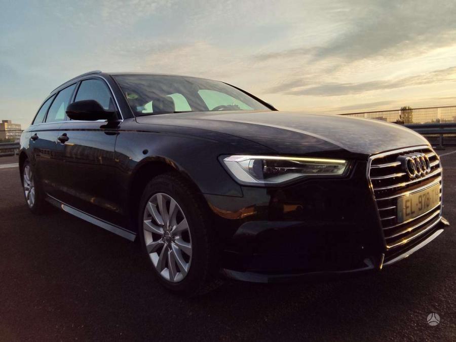 Melns Audi A6 2017 Viļņa, ar dzinēja tilpumu 1.97 L un nobraukumu 291 tūkst. km par 10950 €, foto 1 vietnē AUTOMOTO.COM.LV