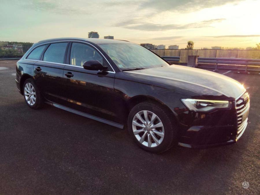 Melns Audi A6 2017 Viļņa, ar dzinēja tilpumu 1.97 L un nobraukumu 291 tūkst. km par 10950 €, foto 3 vietnē AUTOMOTO.COM.LV