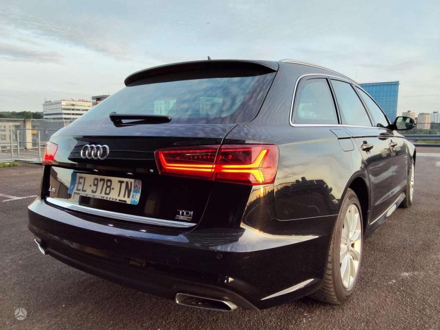 Melns Audi A6 2017 Viļņa, ar dzinēja tilpumu 1.97 L un nobraukumu 291 tūkst. km par 10950 €, foto 6 vietnē AUTOMOTO.COM.LV