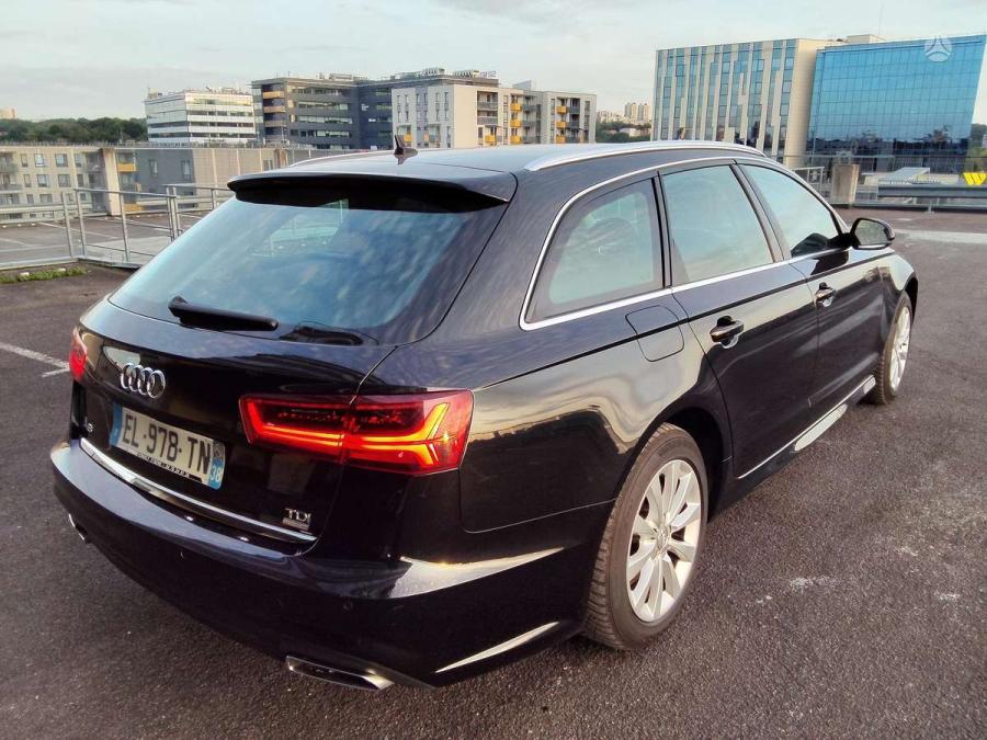 Melns Audi A6 2017 Viļņa, ar dzinēja tilpumu 1.97 L un nobraukumu 291 tūkst. km par 10950 €, foto 7 vietnē AUTOMOTO.COM.LV