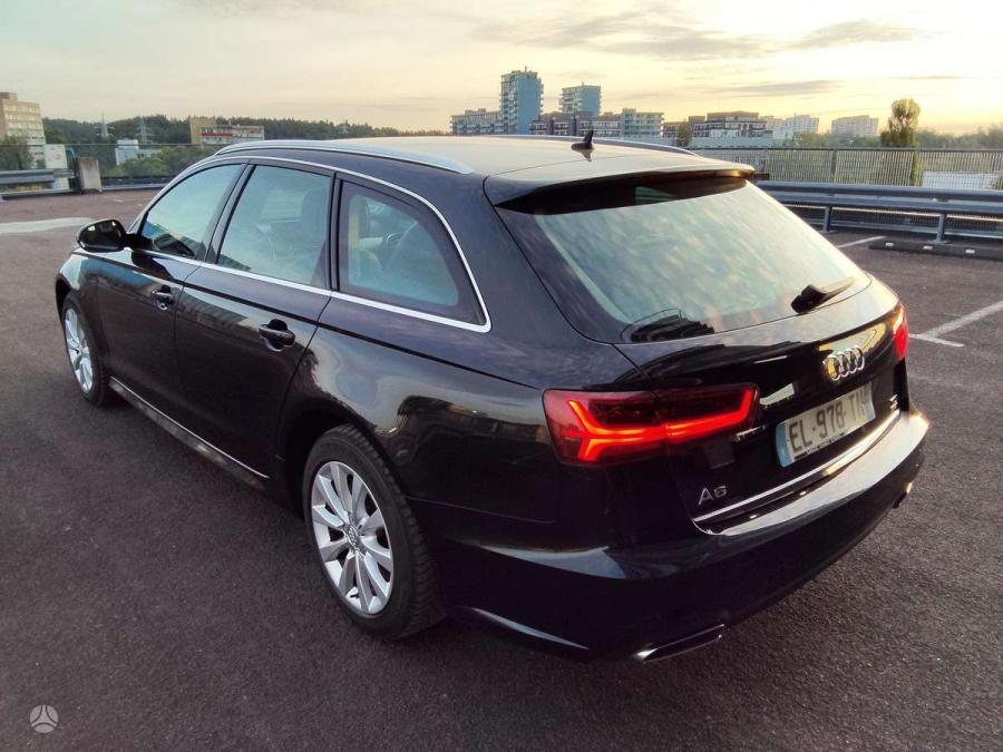 Melns Audi A6 2017 Viļņa, ar dzinēja tilpumu 1.97 L un nobraukumu 291 tūkst. km par 10950 €, foto 9 vietnē AUTOMOTO.COM.LV