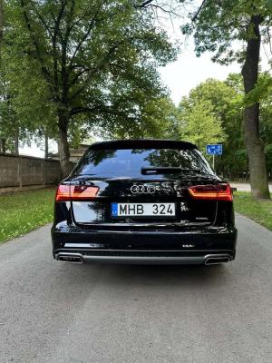 Black Audi A6 2017 in Panevezys, with an engine capacity of 2.97 L and mileage of 185 thousand km for 18900 €, photo 7 on AUTOMOTO.COM.LV