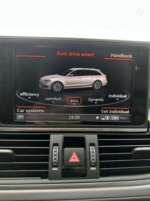 Black Audi A6 2017 in Panevezys, with an engine capacity of 2.97 L and mileage of 185 thousand km for 18900 €, photo 24 on AUTOMOTO.COM.LV