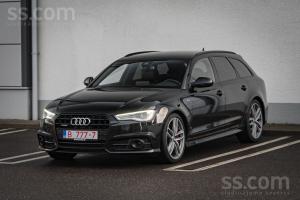 Melns Audi A6 2017 Rīga, ar dzinēja tilpumu 3.00 L un nobraukumu 203 tūkst. km par 20500 €, foto  vietnē AUTOMOTO.COM.LV