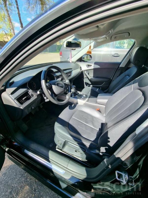 Melns Audi A6 2017 Daugavpils, ar dzinēja tilpumu 2.00 L un nobraukumu 256 tūkst. km par 15000 €, foto 6 vietnē AUTOMOTO.COM.LV