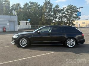 Black Audi A6 2017 in Riga, with an engine capacity of 3.00 L and mileage of 265 thousand km for 16100 €, photo 3 on AUTOMOTO.COM.LV