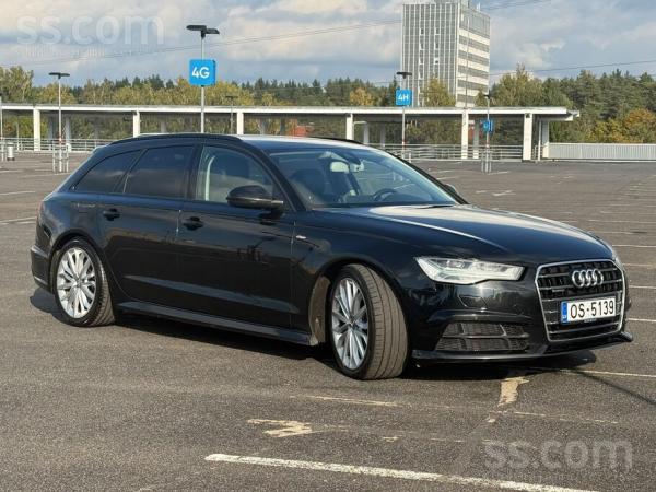Black Audi A6 2017 in Riga, with an engine capacity of 3.00 L and mileage of 265 thousand km for 14999 €, photo 5 on AUTOMOTO.COM.LV