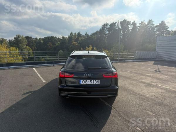 Black Audi A6 2017 in Riga, with an engine capacity of 3.00 L and mileage of 265 thousand km for 14999 €, photo 6 on AUTOMOTO.COM.LV