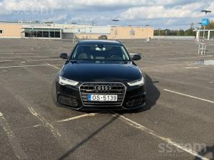 Black Audi A6 2017 in Riga, with an engine capacity of 3.00 L and mileage of 265 thousand km for 16100 €, photo 8 on AUTOMOTO.COM.LV