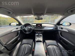 Black Audi A6 2017 in Riga, with an engine capacity of 3.00 L and mileage of 265 thousand km for 16100 €, photo 10 on AUTOMOTO.COM.LV
