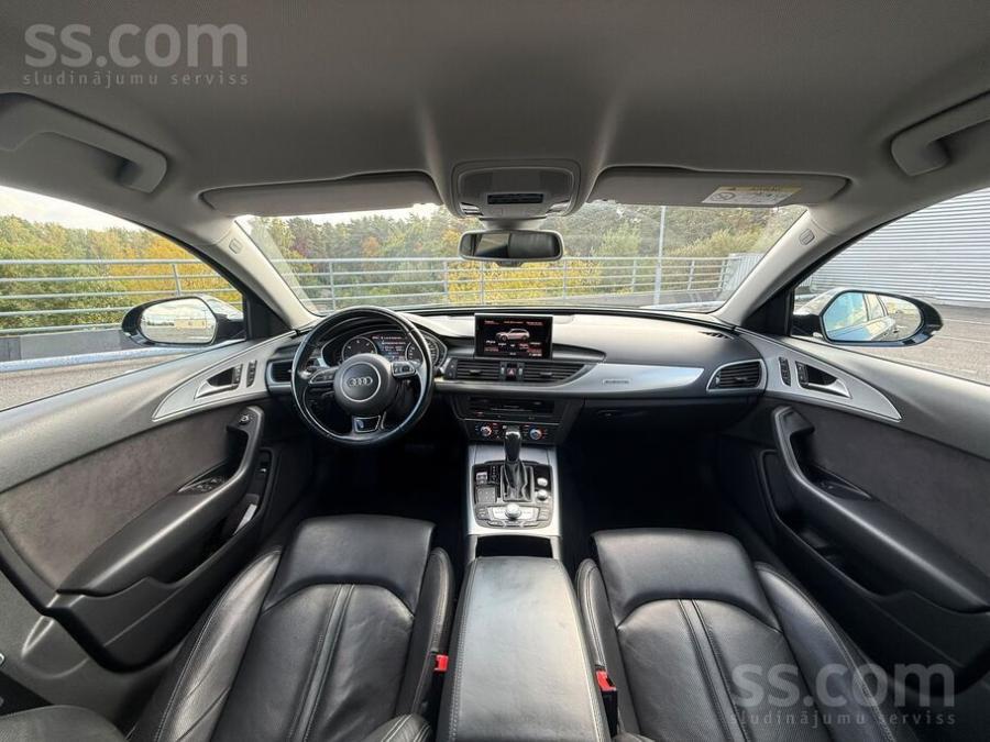 Black Audi A6 2017 in Riga, with an engine capacity of 3.00 L and mileage of 265 thousand km for 16100 €, photo 10 on AUTOMOTO.COM.LV
