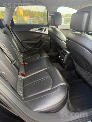 Black Audi A6 2017 in Riga, with an engine capacity of 3.00 L and mileage of 265 thousand km for 16100 €, photo 12 on AUTOMOTO.COM.LV
