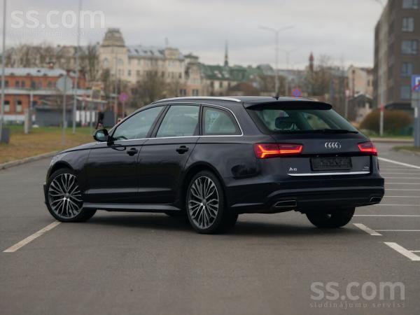 Black Audi A6 2018 in Riga, with an engine capacity of 3.00 L and mileage of 260 thousand km for 15890 €, photo 2 on AUTOMOTO.COM.LV