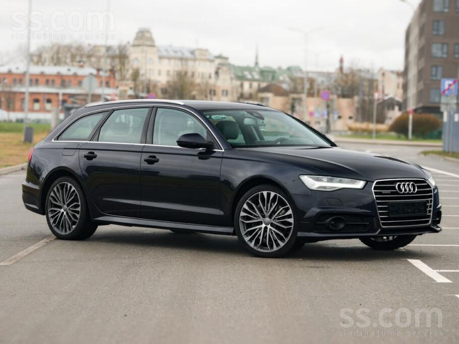 Black Audi A6 2018 in Riga, with an engine capacity of 3.00 L and mileage of 260 thousand km for 15890 €, photo 3 on AUTOMOTO.COM.LV