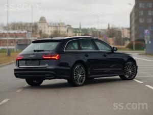 Black Audi A6 2018 in Riga, with an engine capacity of 3.00 L and mileage of 260 thousand km for 15890 €, photo 4 on AUTOMOTO.COM.LV